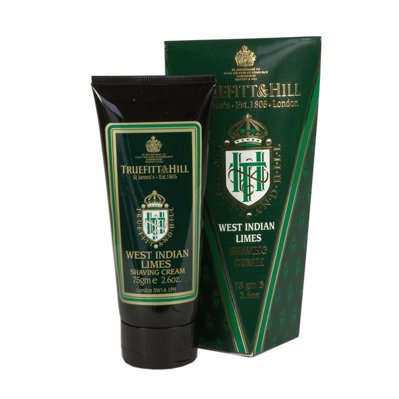 Truefitt & Hill Crème de rasage en Tube West Indian Limes 75gr