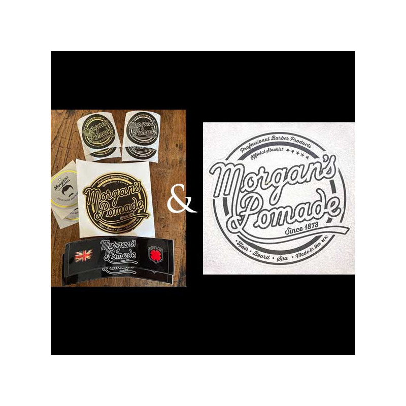 Pack de Sticker Morgan's Pomade